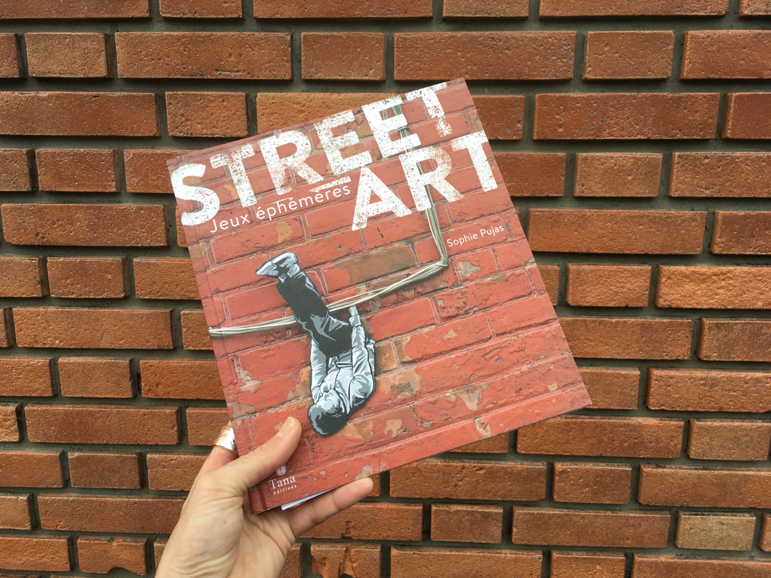 Waterlight Graffiti published in a street art book – Antonin Fourneau